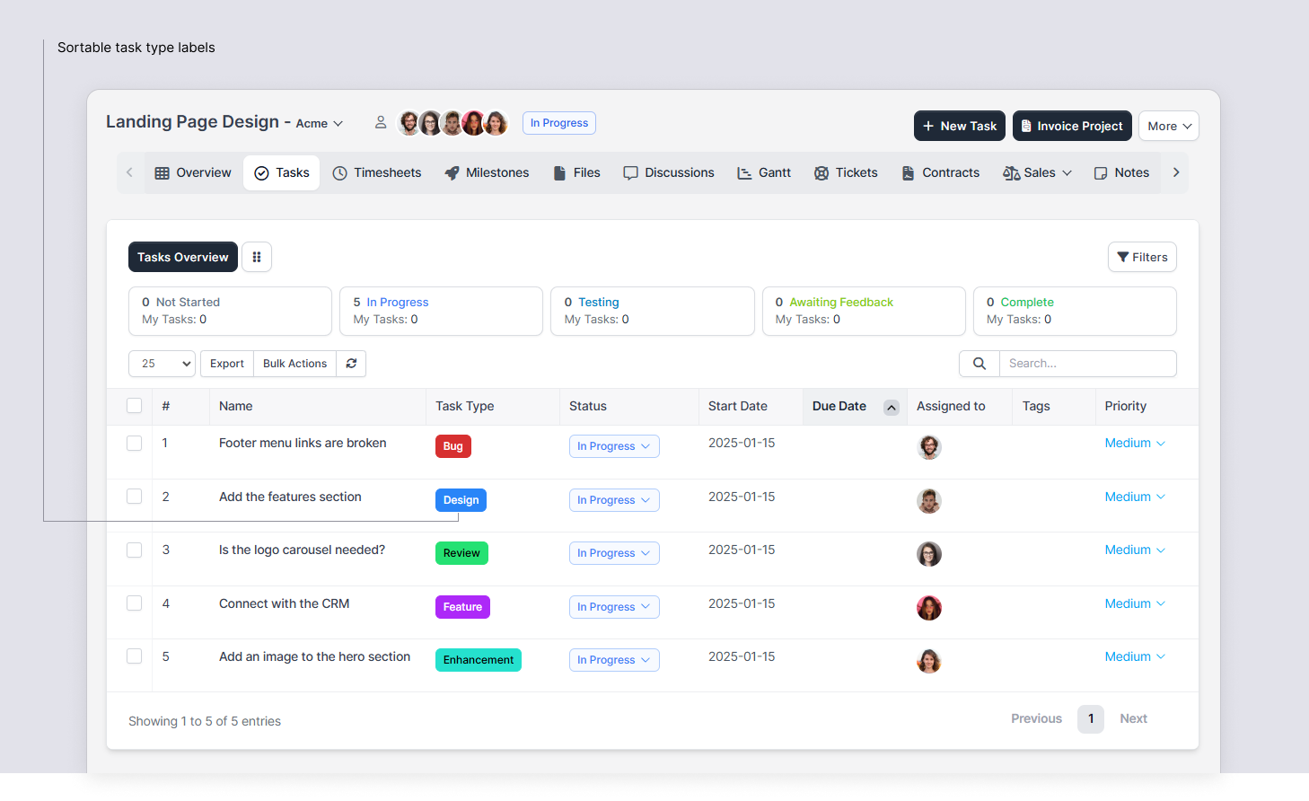 Project Management Enhancements Module for Perfex CRM by zegapps | CodeCanyon